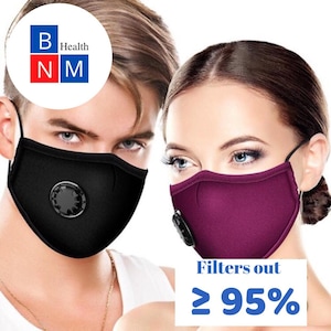 Multi Color FACE MASK - Vent Mask - Reusable Face Cover - Face Mask ...