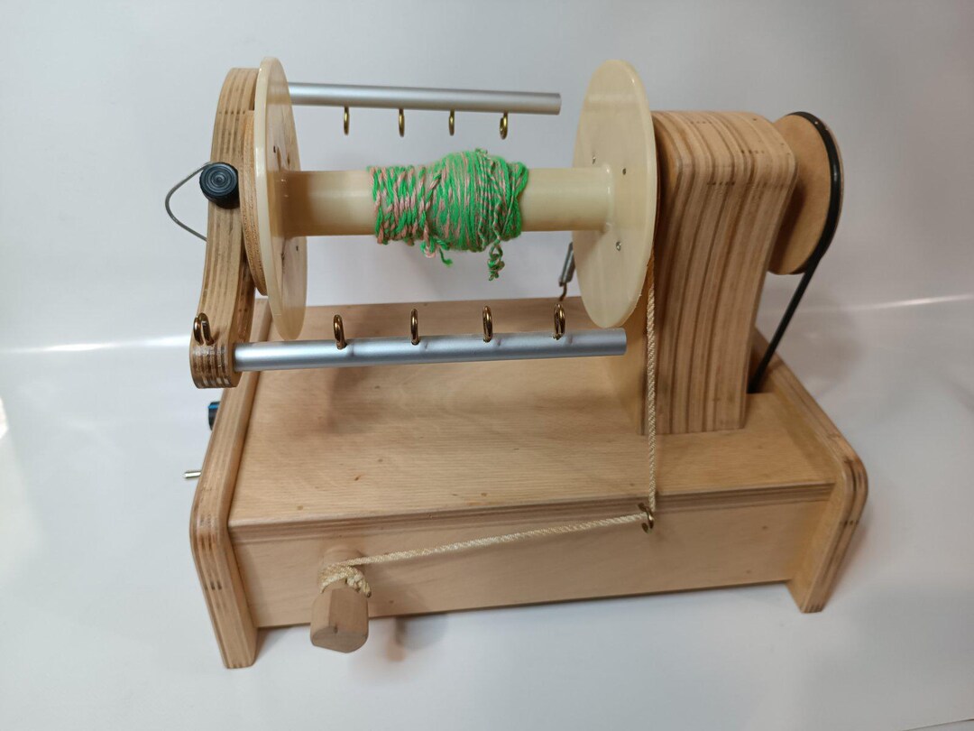 Handmade Electric Spinning Wheel for Wool Yarn, 220V – Unique Tool for ...