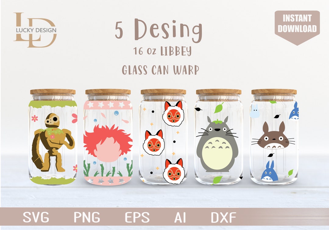 Anime 3 Svg | BHA Manga Bundle 1 16 Oz Glass Can Warp Libbey | Japanese ...