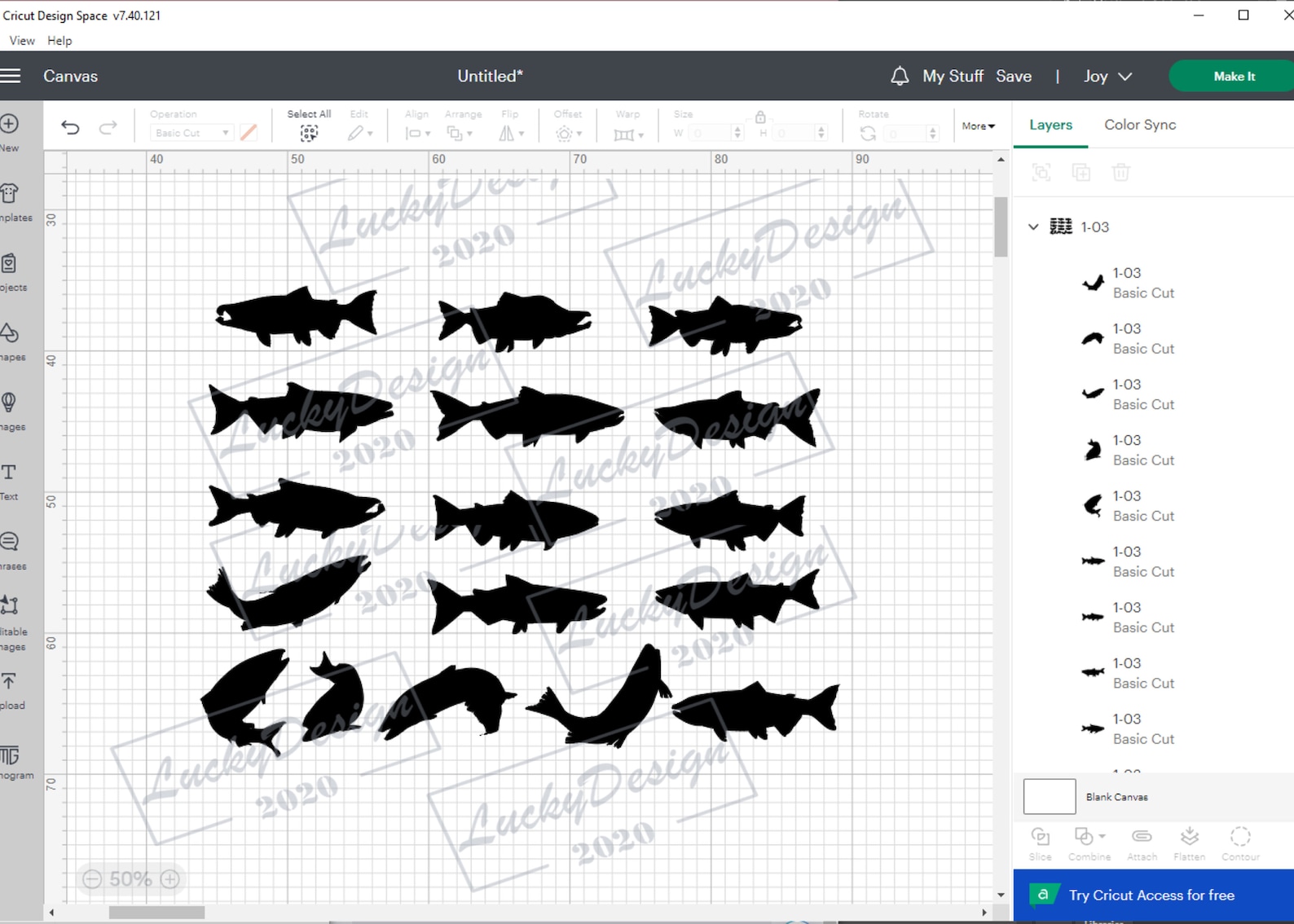 Salmon Bundle Svg | Salmon Fish Stencil Fish Svg | Salmon Cricut ...
