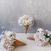 Artificial Flower Ice Cream Cone, Floral Arrangement Decor - Etsy