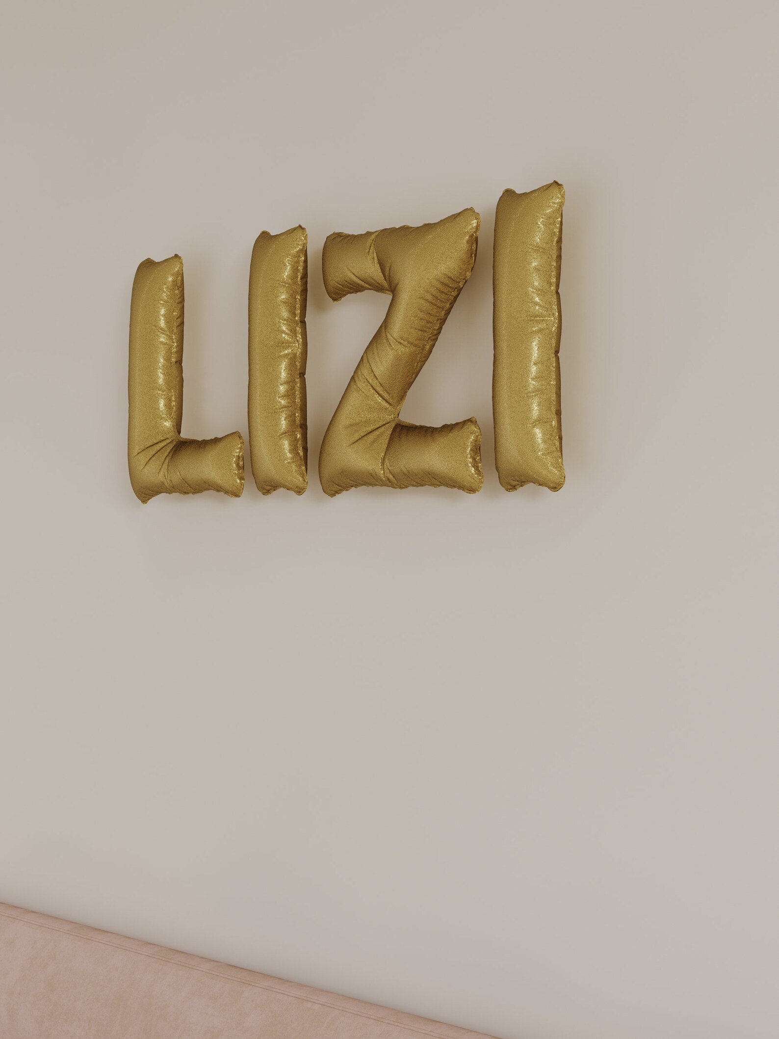 Custom Letters Fake Balloon Letters Personalized Balloon - Etsy