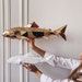 Low Poly Fish Wall Art Wall Decoration Pair of Golden and - Etsy