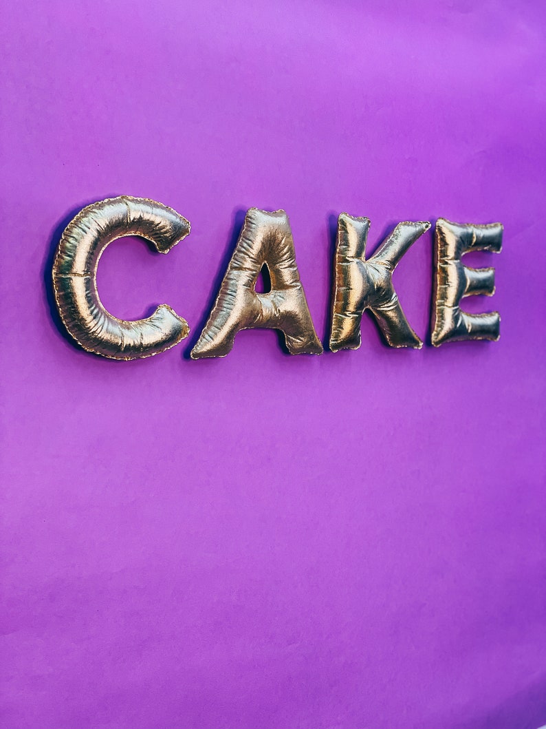 Custom Letters Fake Balloon Letters Personalized Balloon | Etsy