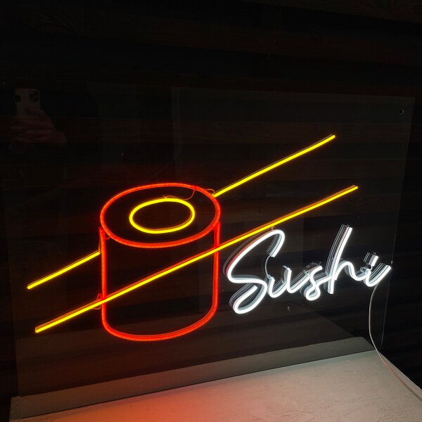 Sushi Neon Sign - Etsy