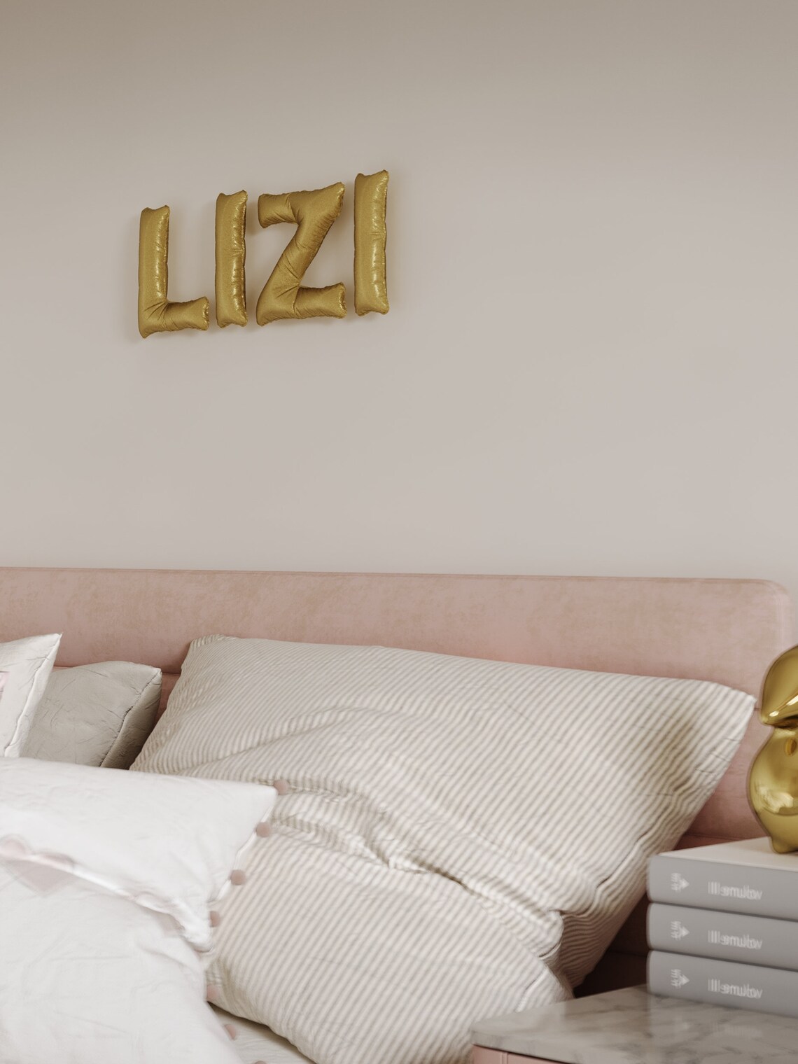 Custom Letters, Fake Balloon Letters, Personalized Balloon Initials ...