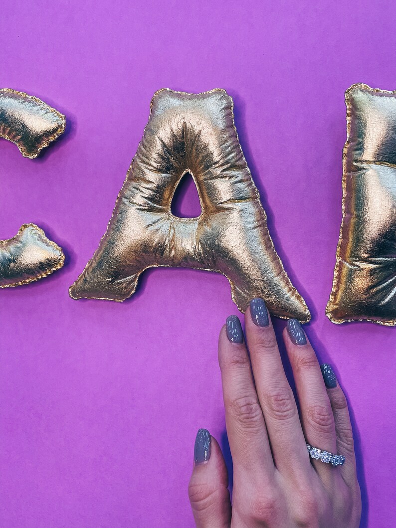 Custom Letters Fake Balloon Letters Personalized Balloon - Etsy