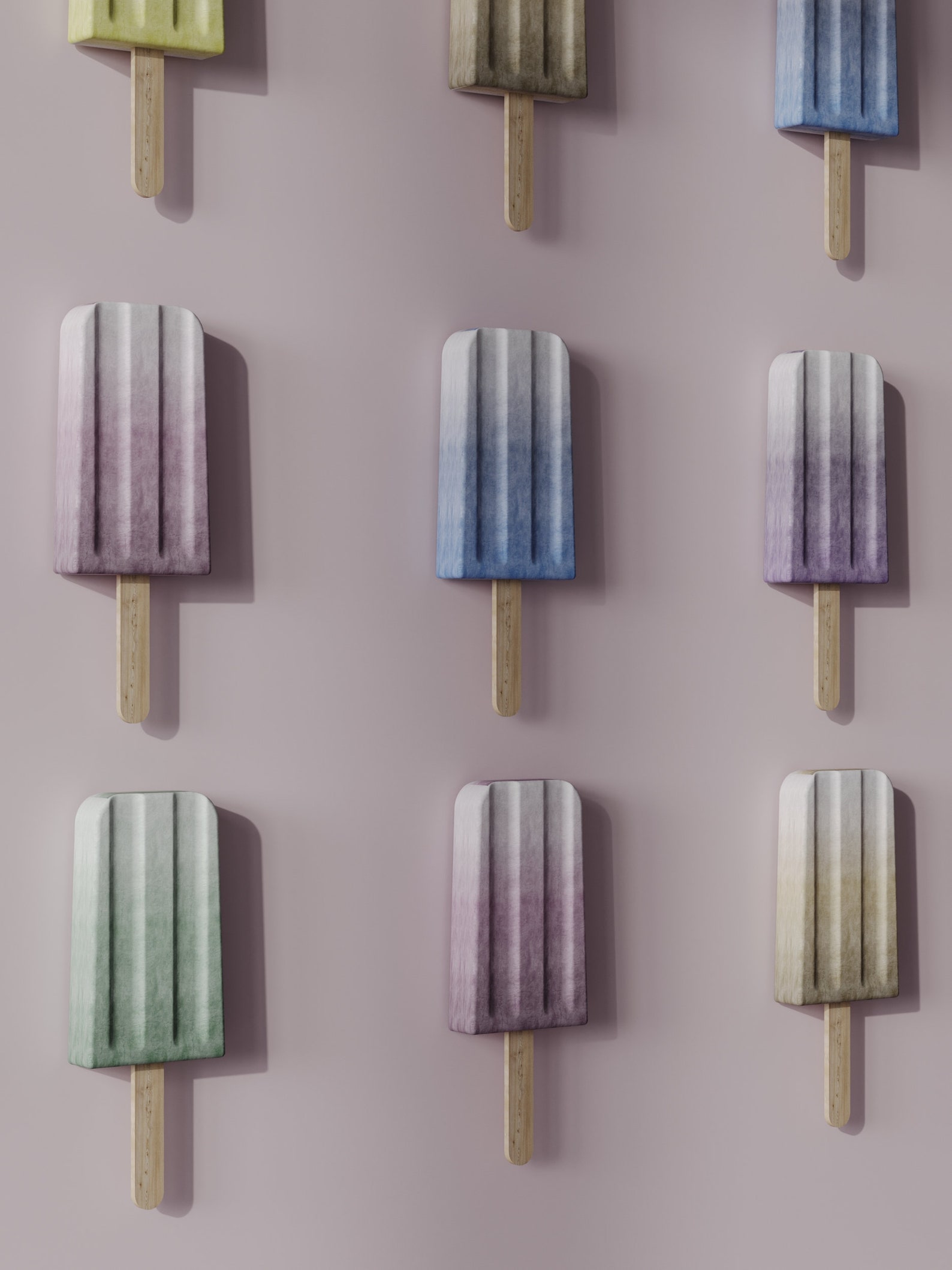 Set of 6 Fake Popsicle Ice Cream-display Decoration Prop - Etsy
