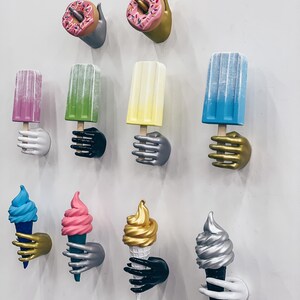 Set of 10 Sweets & 10 Hands Wall Decoration - Etsy