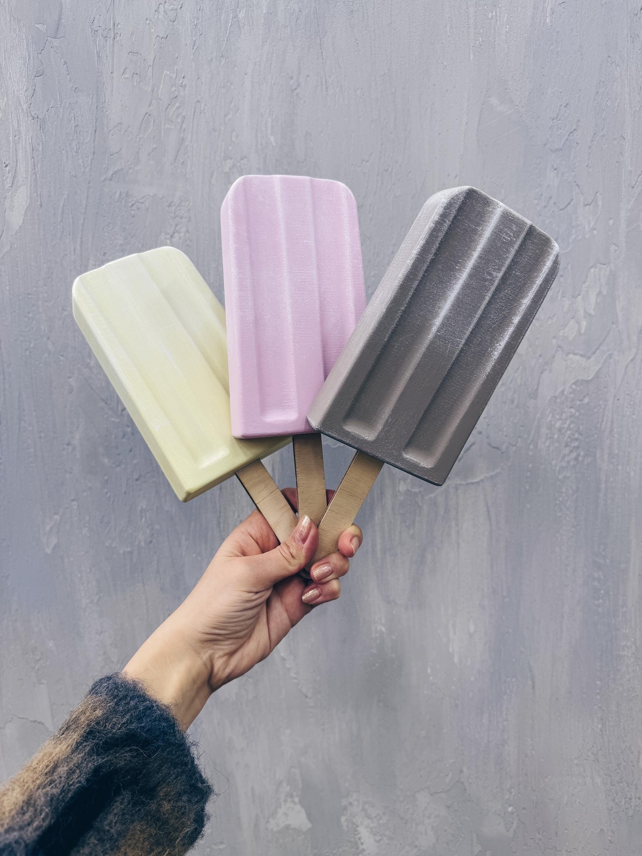 Set of 6 Fake Popsicle Ice Cream-display Decoration- Prop Decoration - Etsy