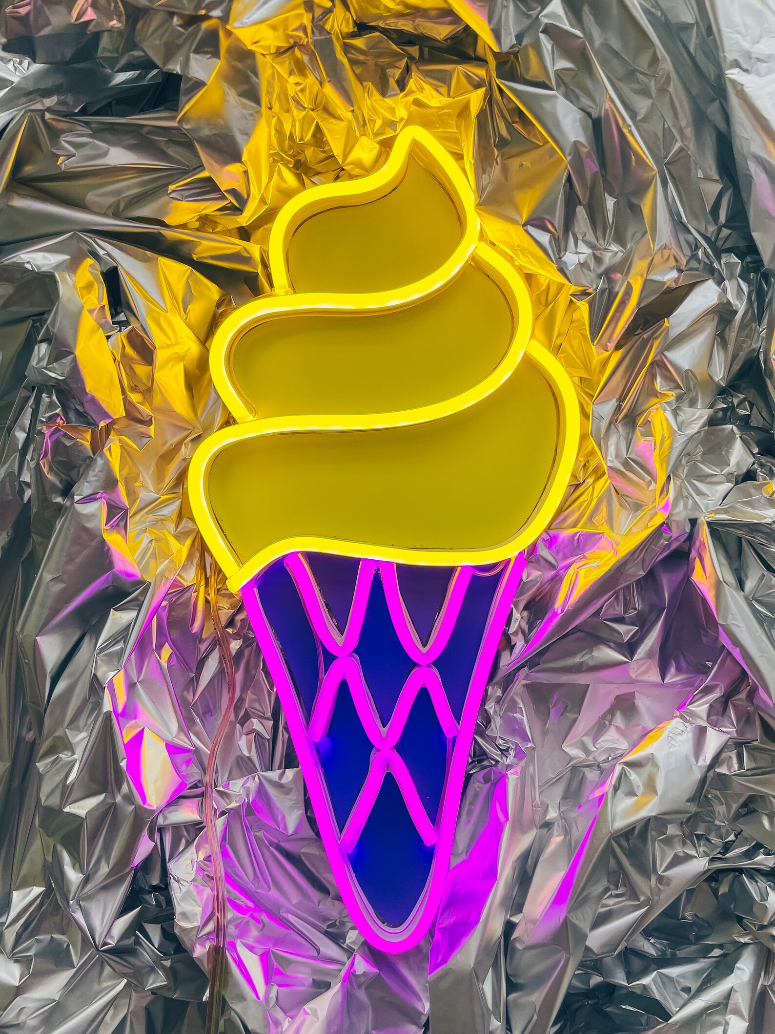 LED Neon Ice Cream Wall Decor Ice Cream Ice Cream Sign | Etsy