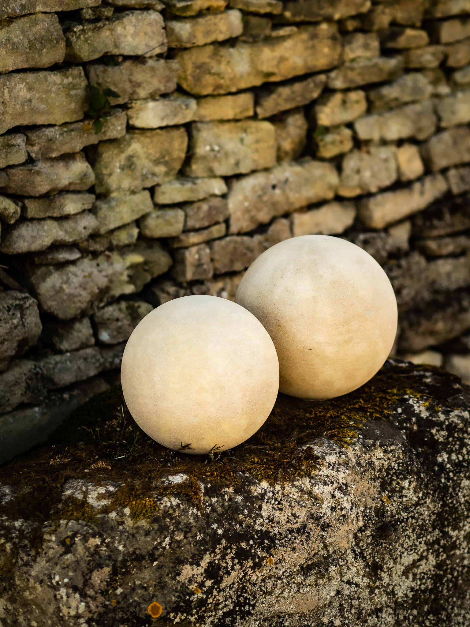 Stone Ball – Hand Carved, Natural Stone Sphere Garden Ornament - Etsy UK