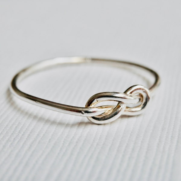 Figure 8 Knot Ring - Etsy