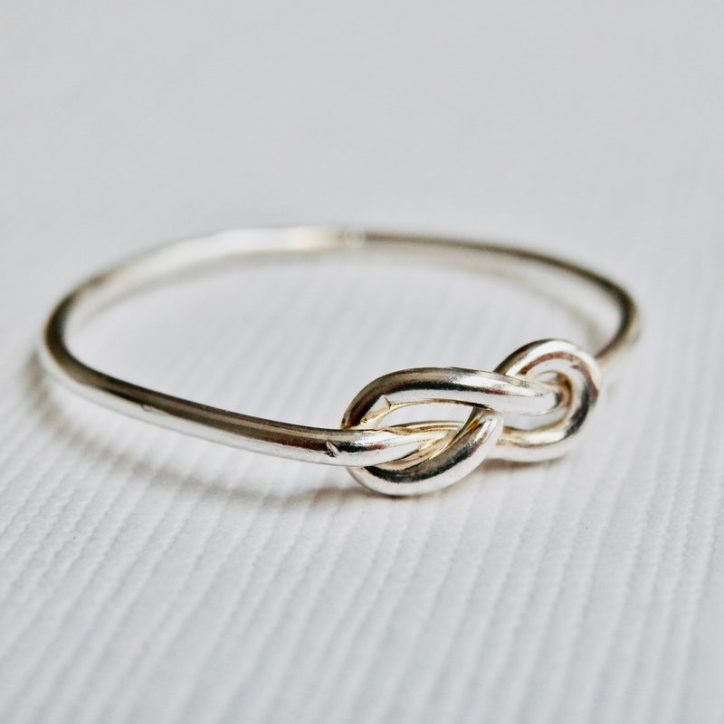 Figure 8 Knot Ring - Etsy