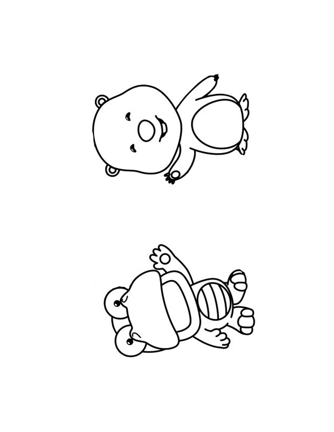 Pororo coloring pages for children of all ages | Etsy