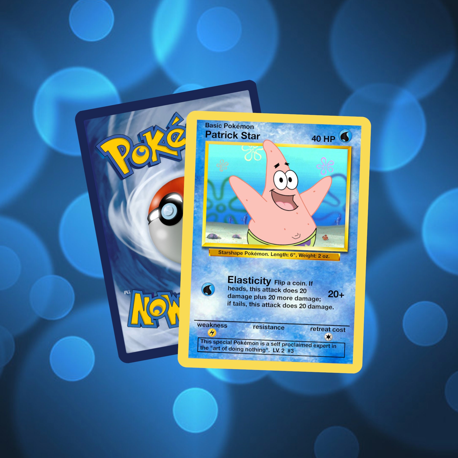 Patrick Star Birthday Card