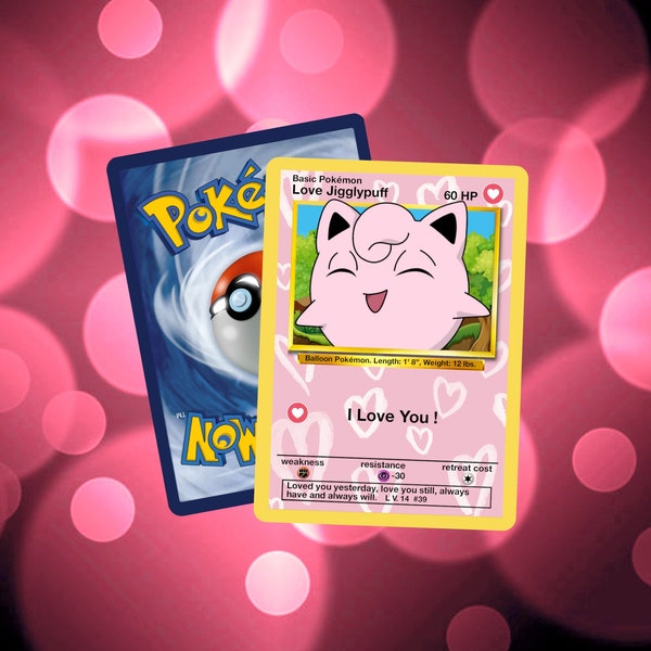Pokemons Custom Card - Etsy