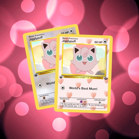Pokemon Jigglypuff Card