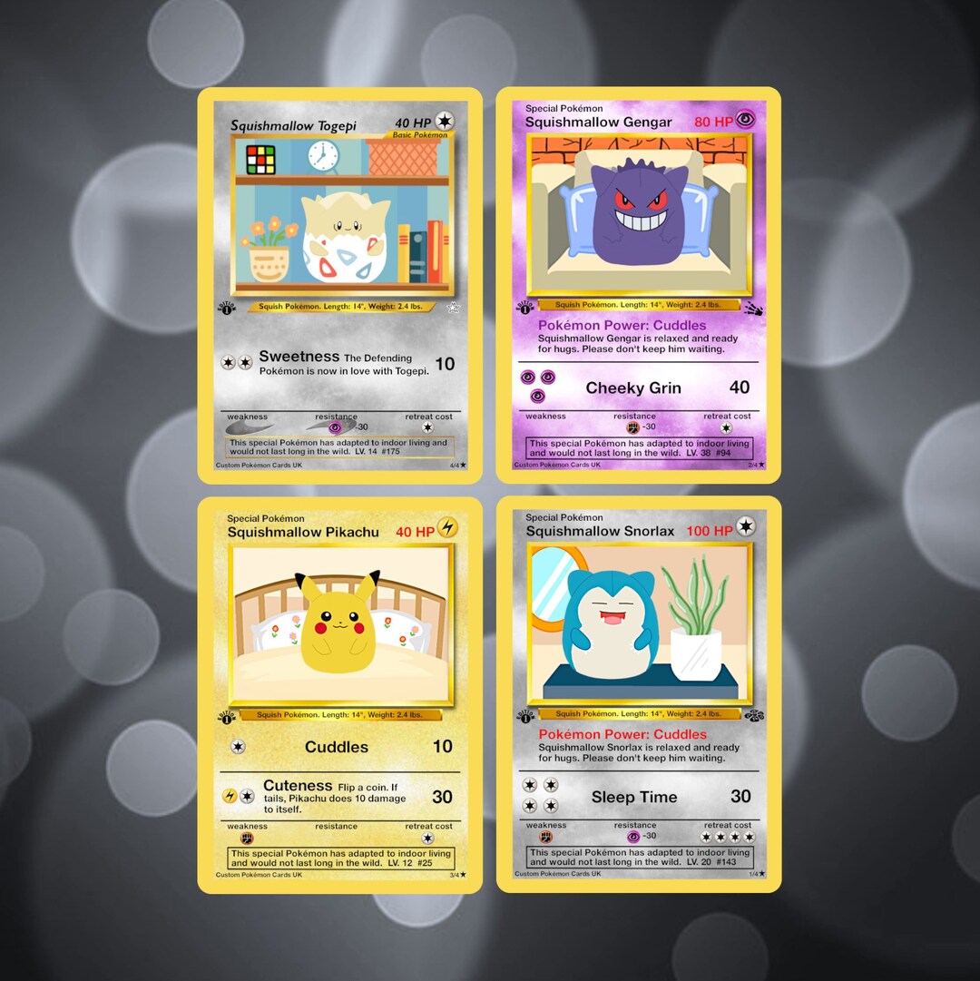 Custom Squishmallow Cards - Etsy