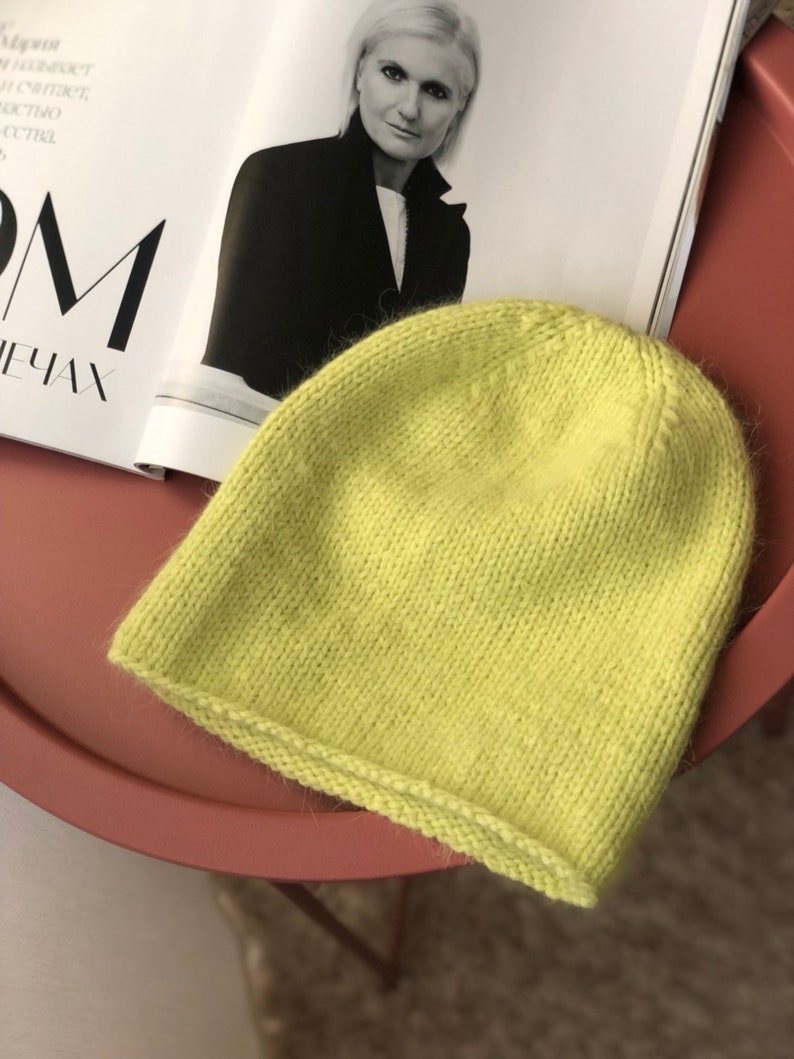 Angora Hat Colour of Choice - Etsy