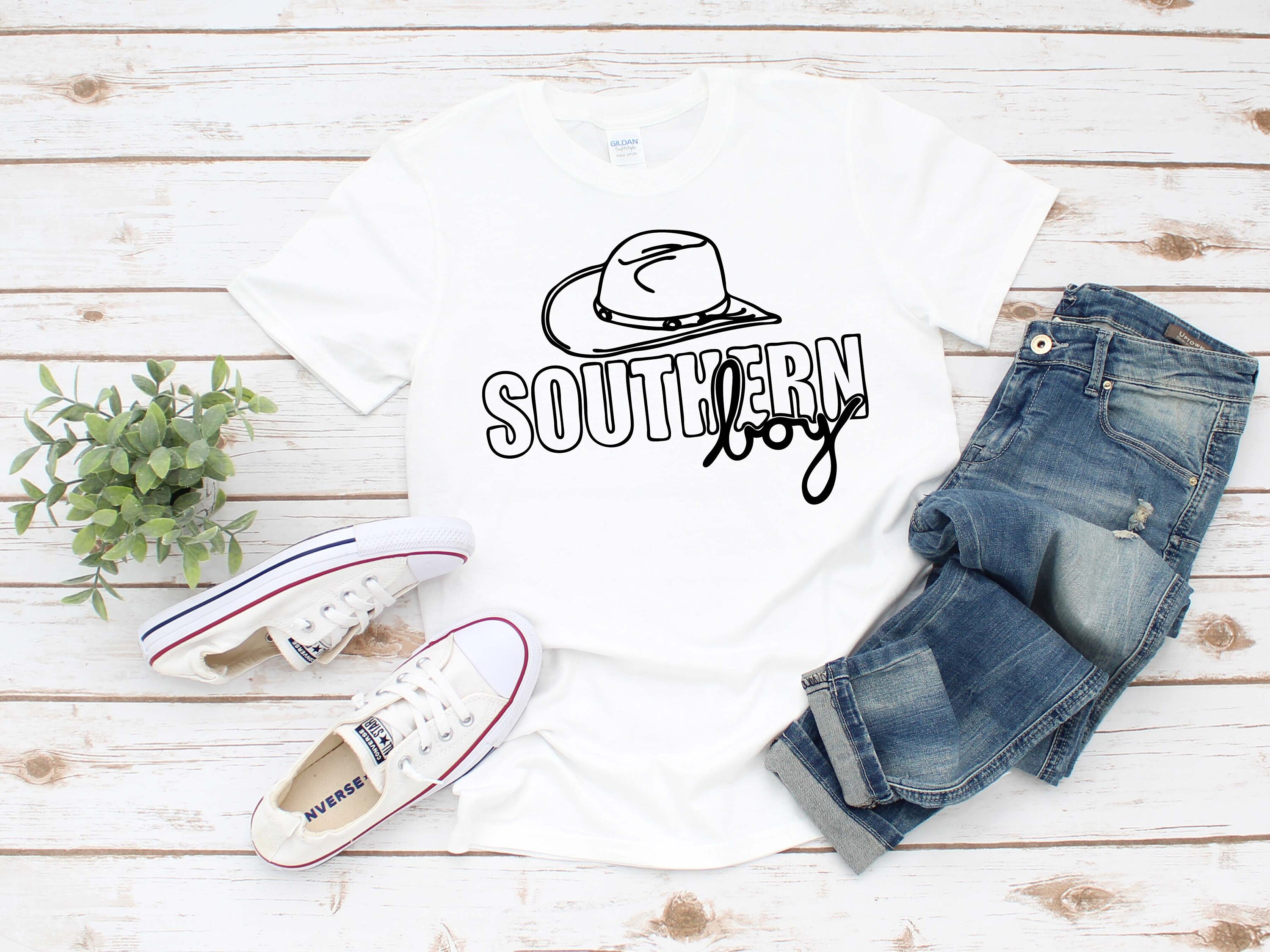 Southern Boy Svg Country Svg Cowboy Dxf File Southern Svg - Etsy