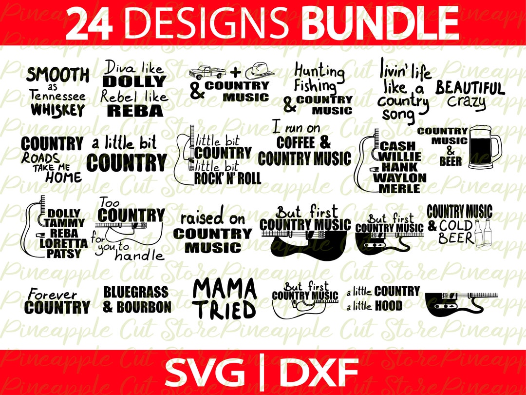 Country Music Svg, Country Boy Svg, Country Svg, Southern Girl Svg ...