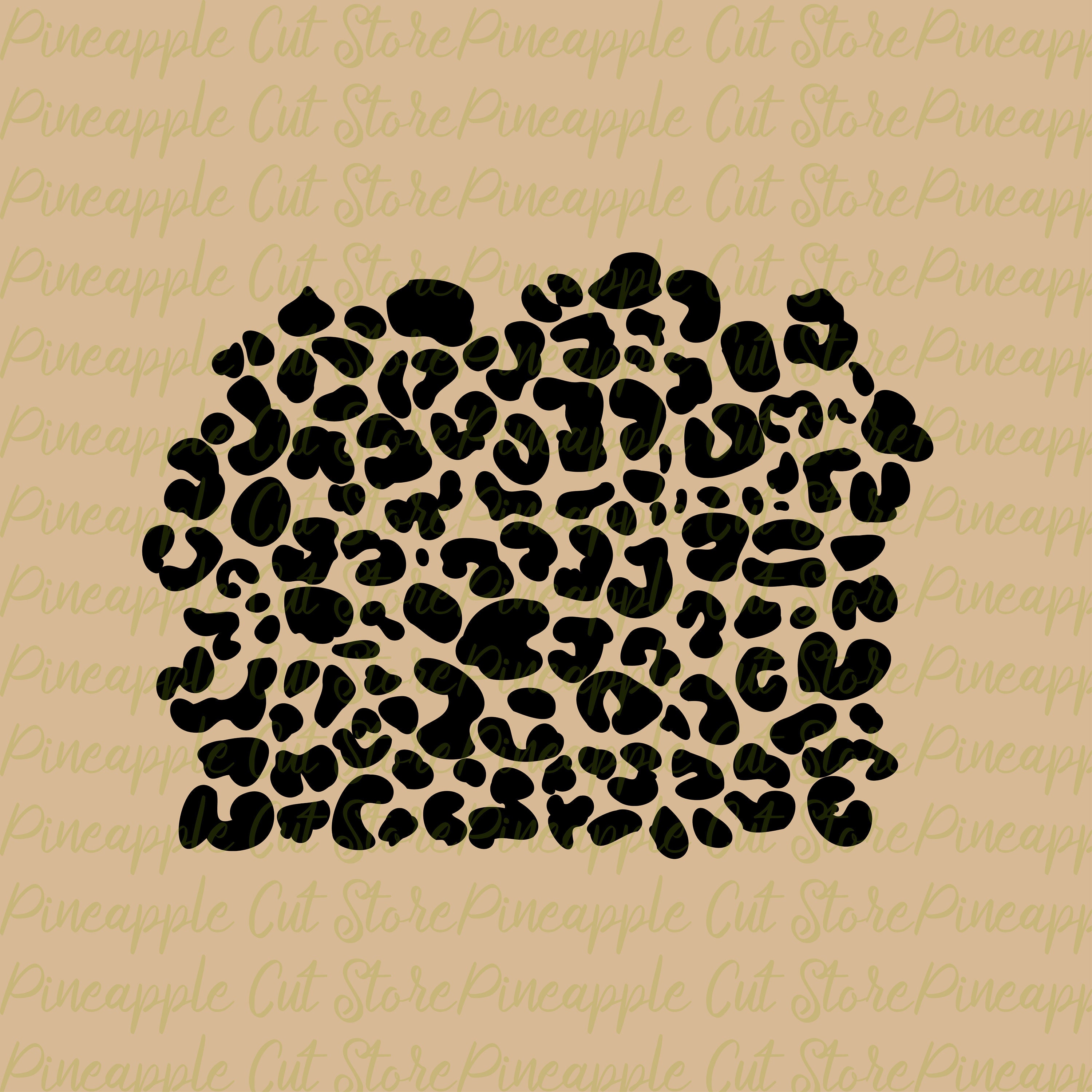 Leopard Print Svg Leopard Pattern Svg Leopard Vector File - Etsy