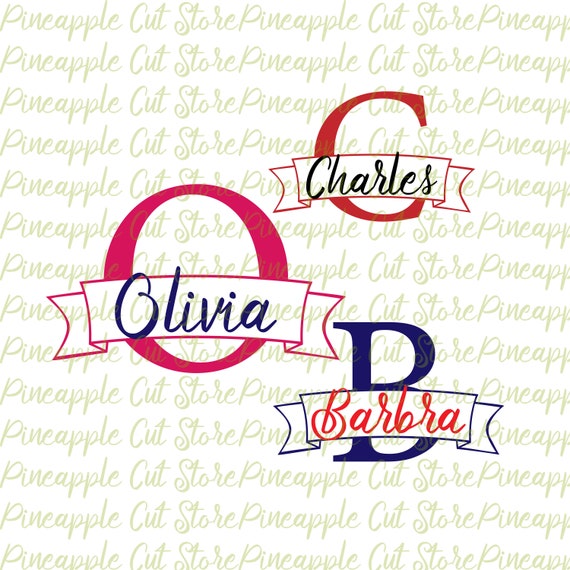 Split Monogram SVG Monogram Svg Split Monogram Alphabet Svg | Etsy