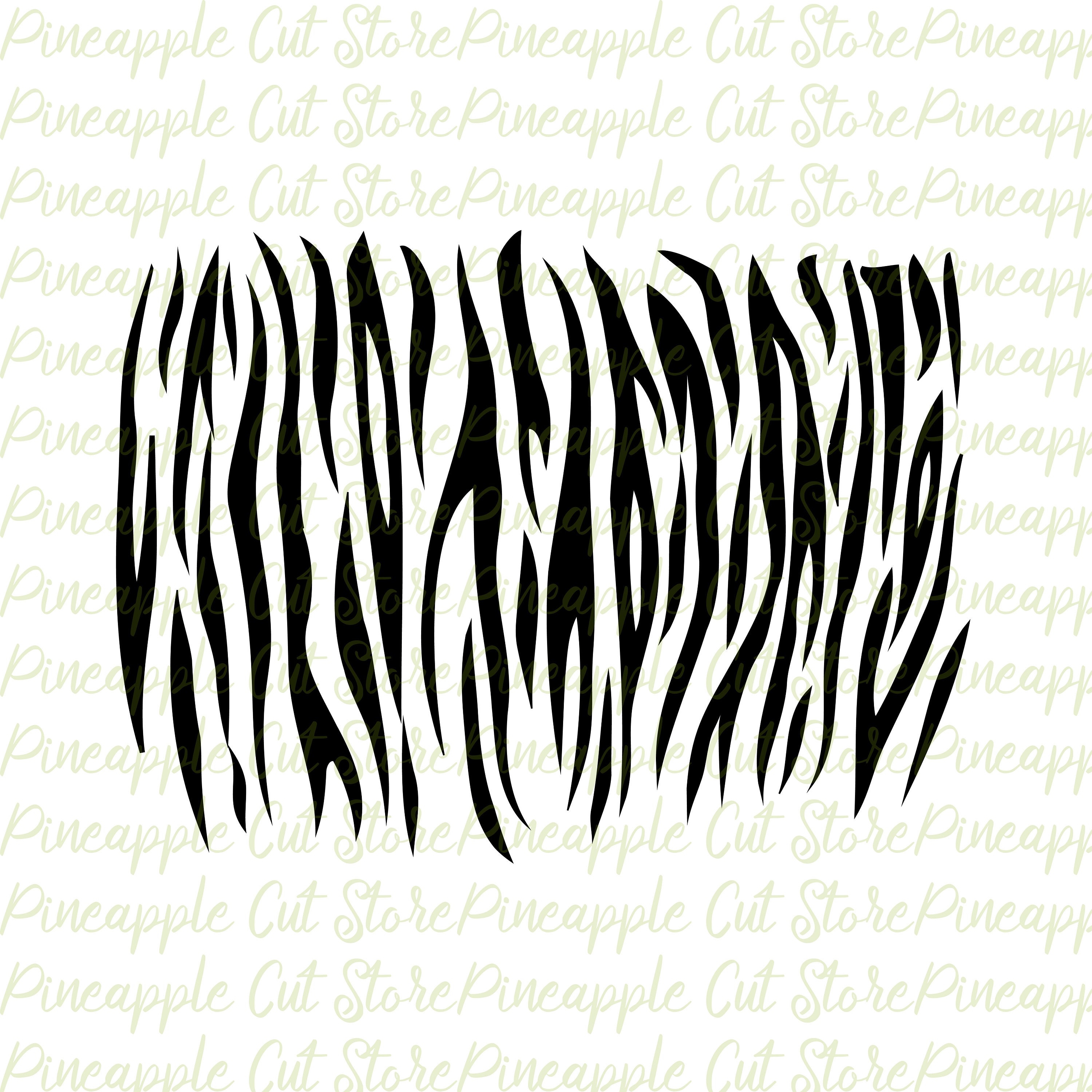 Tiger Print Svg, Tiger Stripes Svg, Tiger Stripes Vector File, Tiger ...