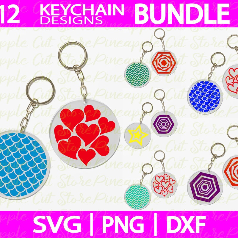 Key Ring Svg - Etsy
