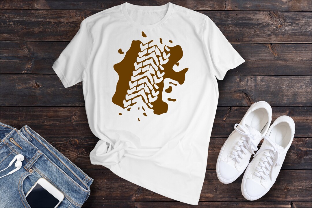 Tire Track Svg, Mudding Svg File, Dirt Svg, Mud Svg, Country Svg File ...