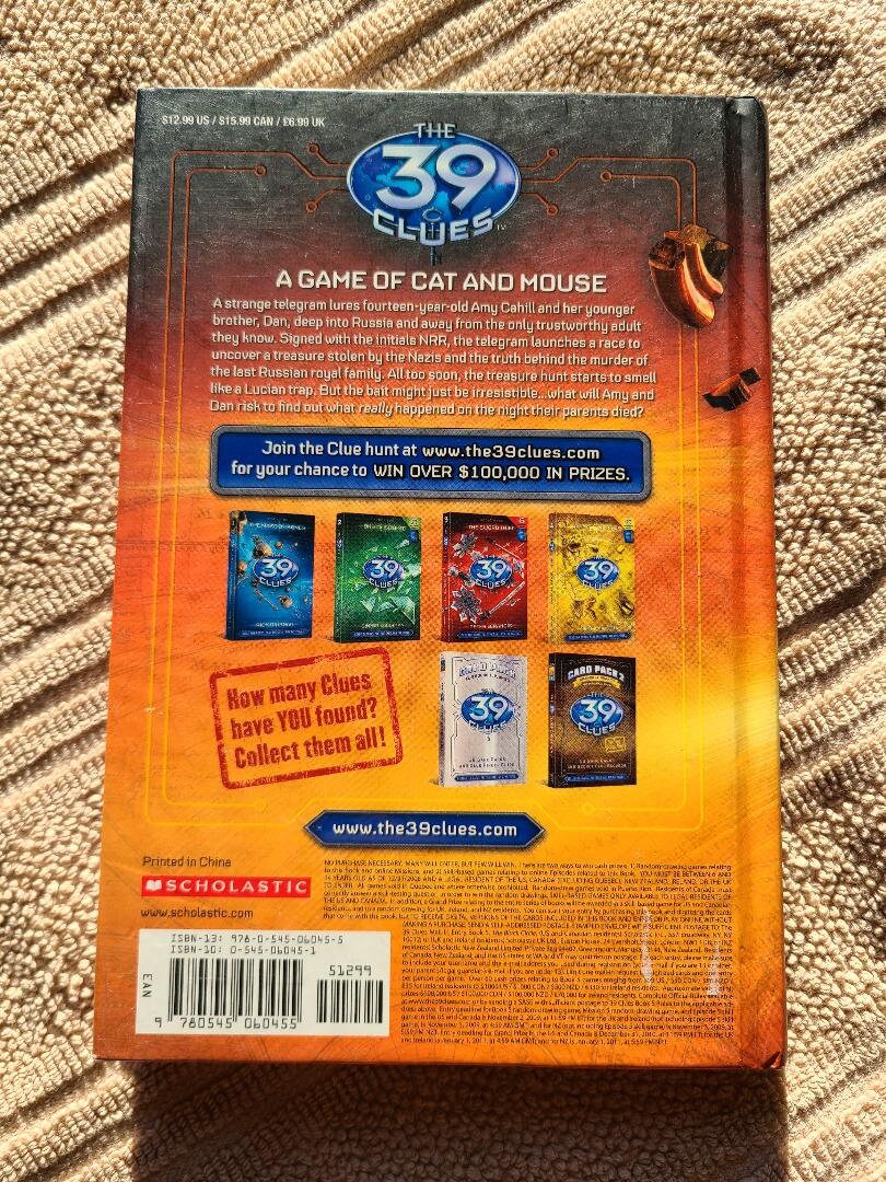 The 39 Clues Book Five – the Black Circle by Patrick Carman - Etsy