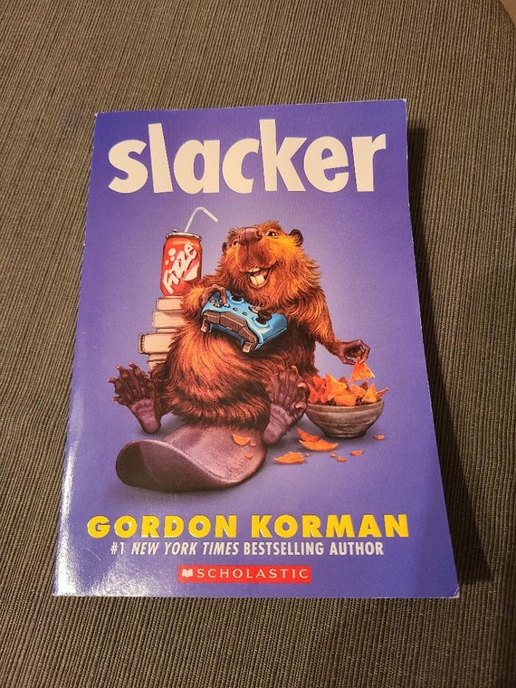 Book: Slacker By Gordon Korman | Etsy