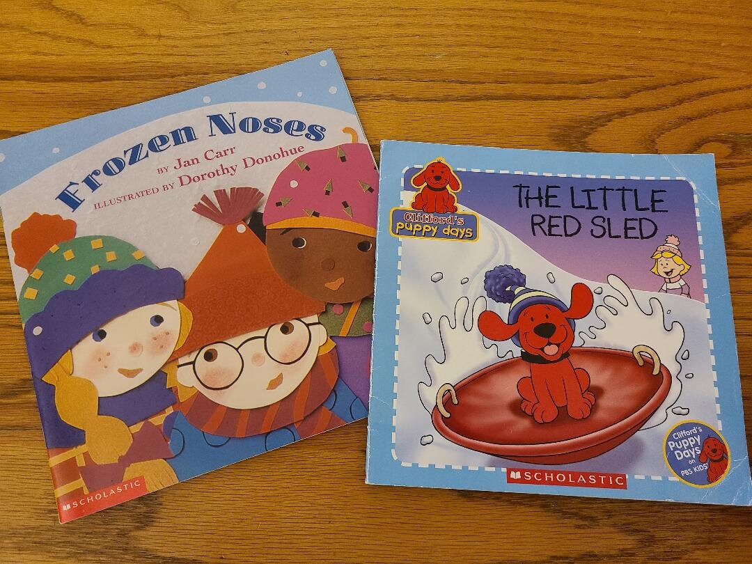 Set of 2 Winter Scholastic Reader Books - Etsy