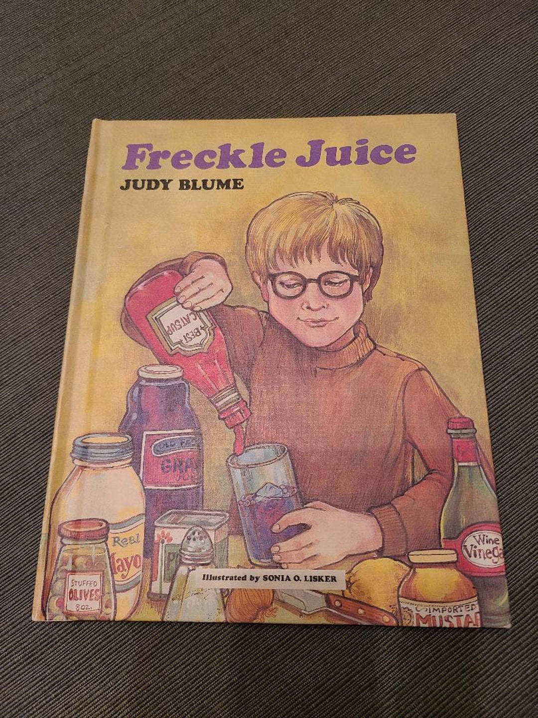Libro: Freckle Juice De Judy Blume - Etsy España