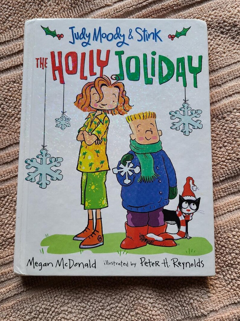 Book: Judy Moody and Stink the Holly Joliday by Megan Mcdonald | Etsy