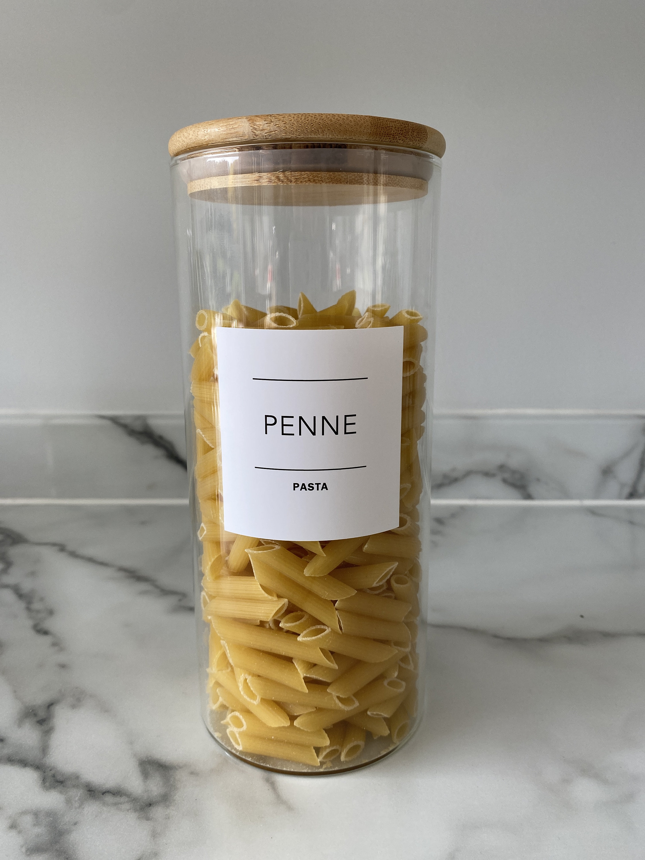 Pantry Labels | Waterproof Jar Labels | Vinyl Jar Labels | Pantry ...