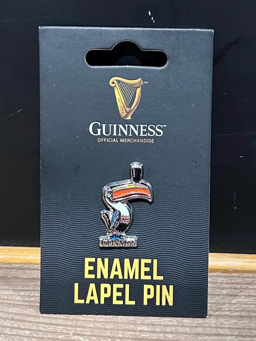 Vintage Guinness Toucan Lapel Pin Hat Pin OUT OF PRINT - Etsy