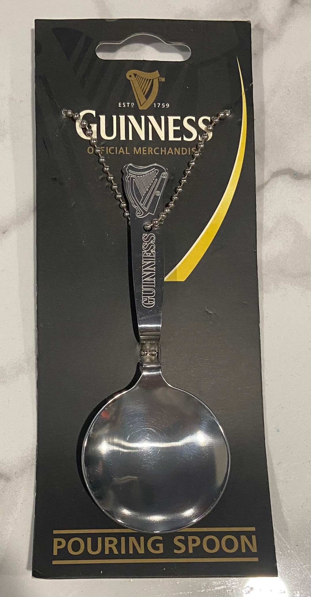 Vintage New, Never Used Still on Display Card Official Guinness Pouring ...