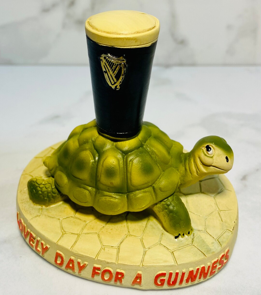 Guinness Tortoise Turtle Vintage Figurine Lovely Day for A Guinness - Etsy