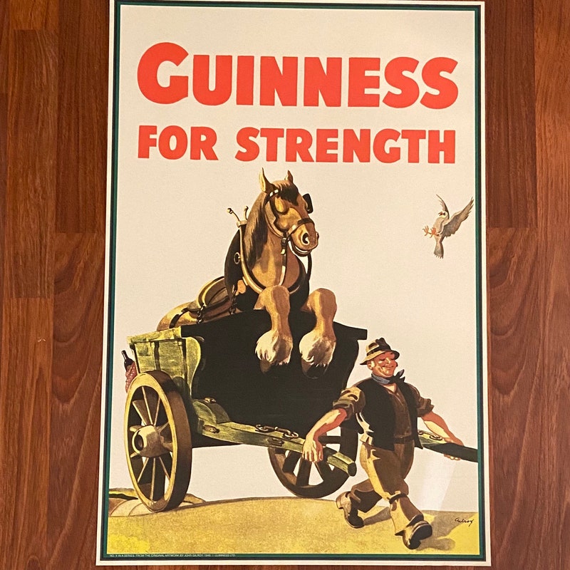 Guinness Poster - Etsy