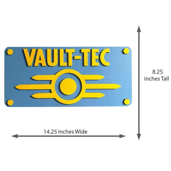 Fallout Vault Tech Sign - Etsy