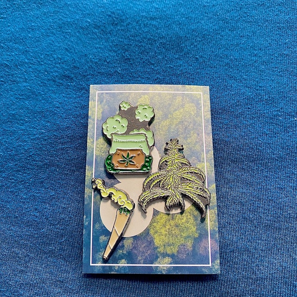 Marijuana Pin - Etsy
