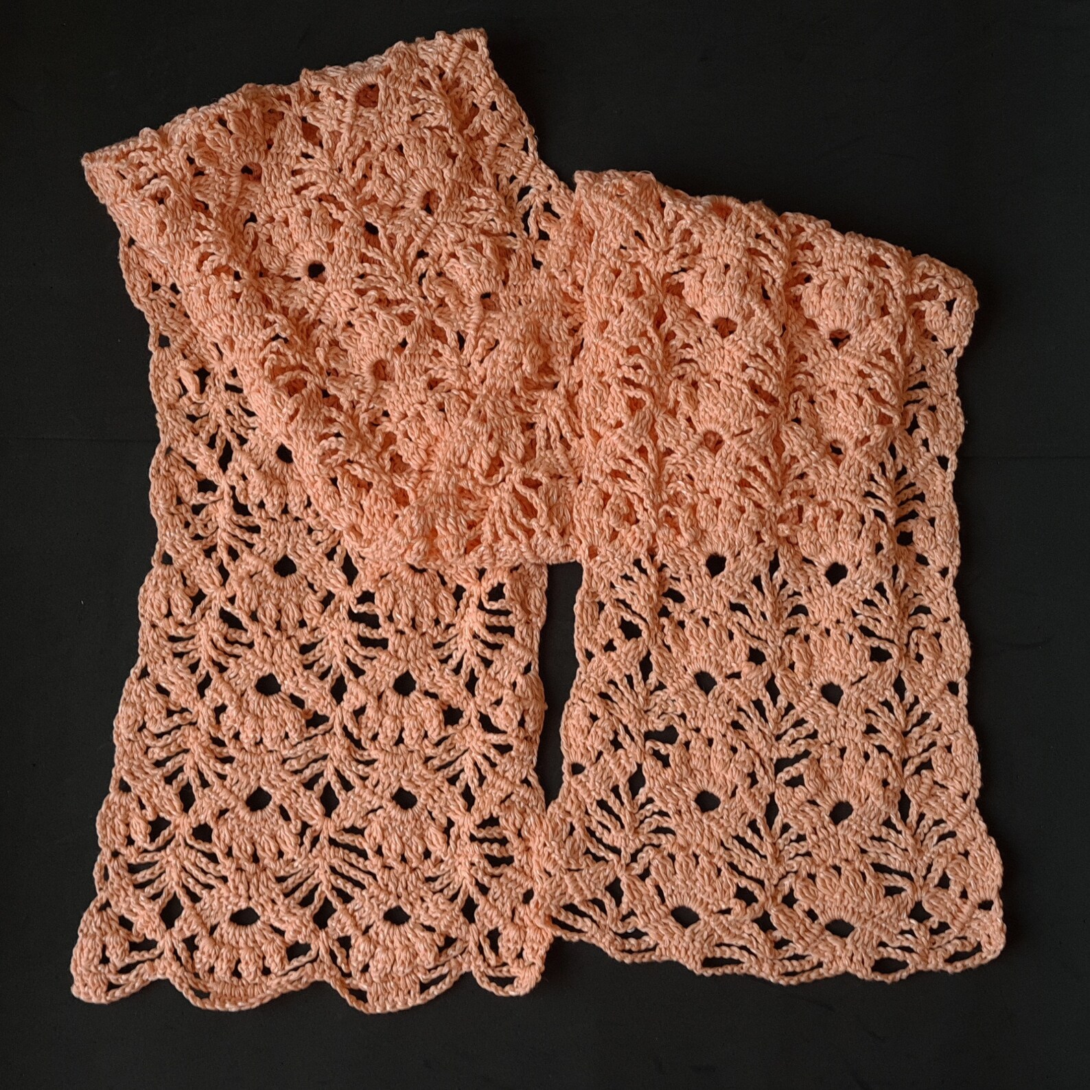 Mihaela Crochet Scarf Pattern PDF Download Tutorial - Etsy