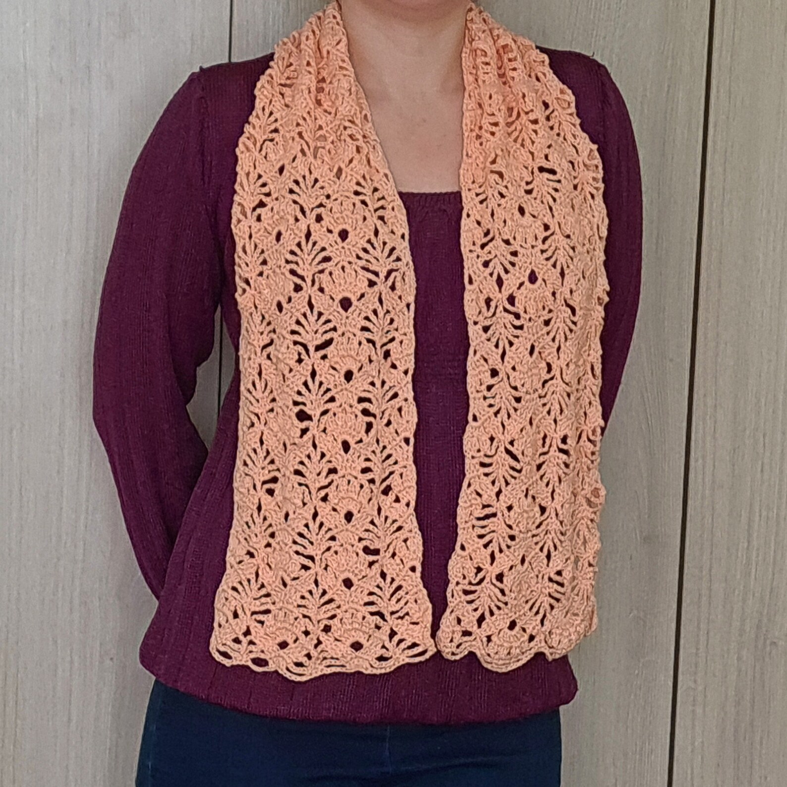 Mihaela Crochet Scarf Pattern PDF Download Tutorial - Etsy