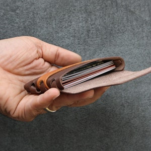 Stitchless Wallet Pattern, Leather Wallet Template, Cardholder Pattern ...