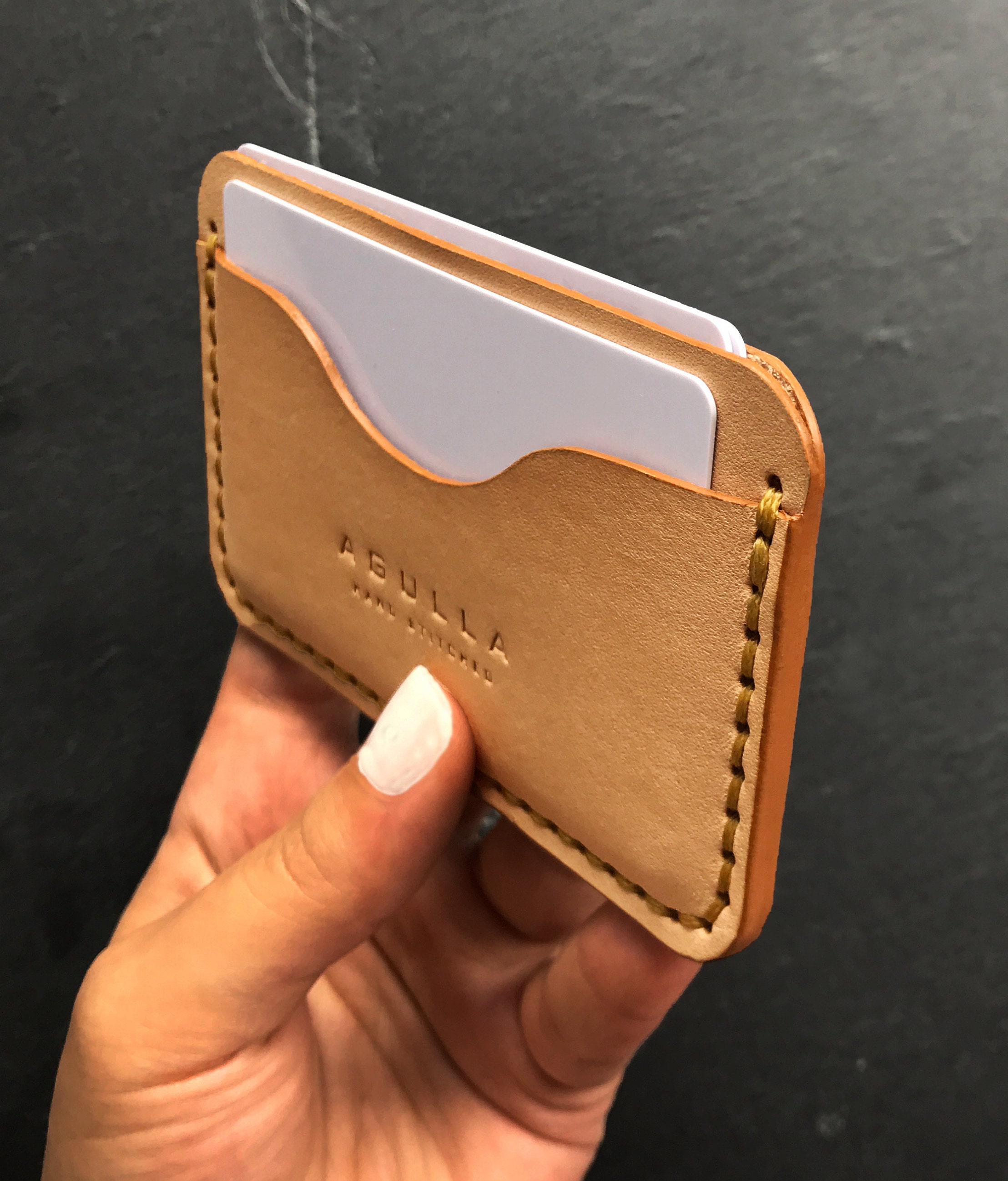 Patrón tarjetero con marcas Stith patrón PDF bricolaje - Etsy España