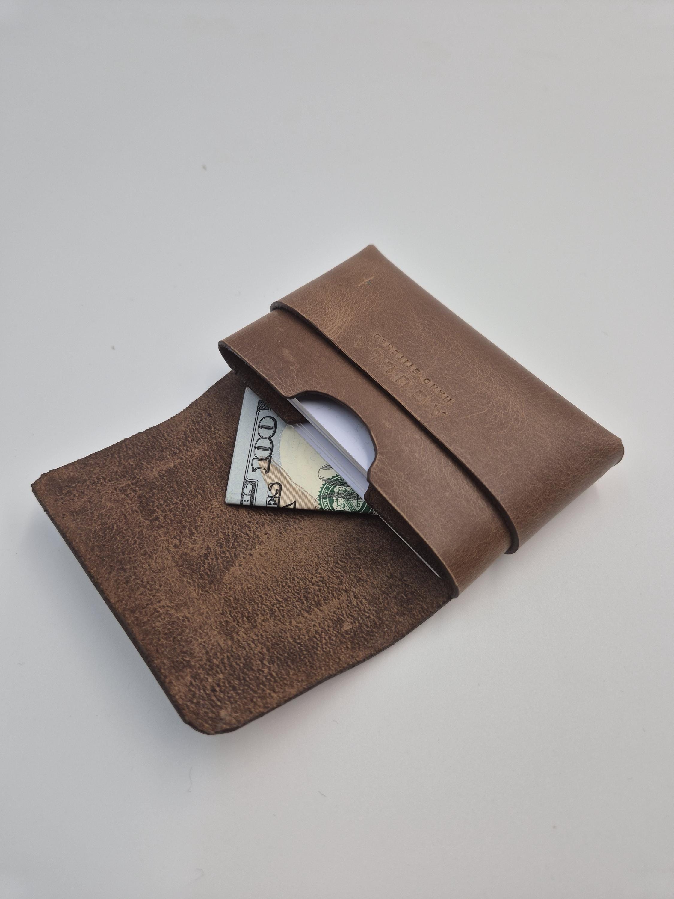 No Stiching Cardholder Pattern PDF, Stitchless Wallet Pattern, Leather ...