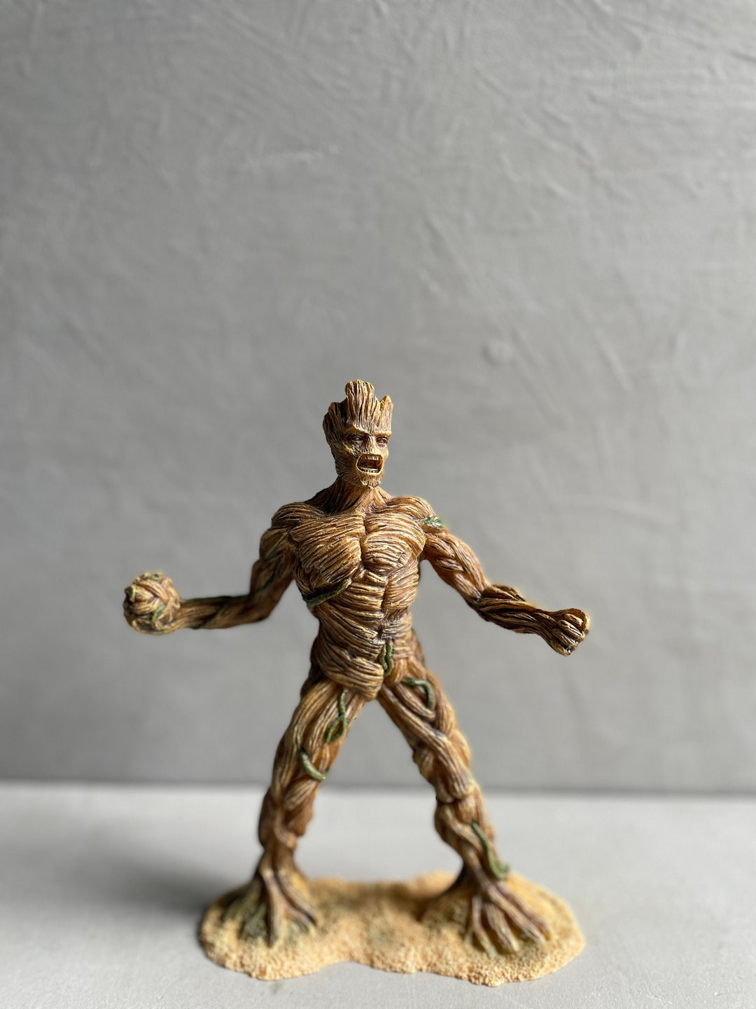 TREE MAN STATUE Terrarium & Aquarium Decor Resin Decorations Ornament ...