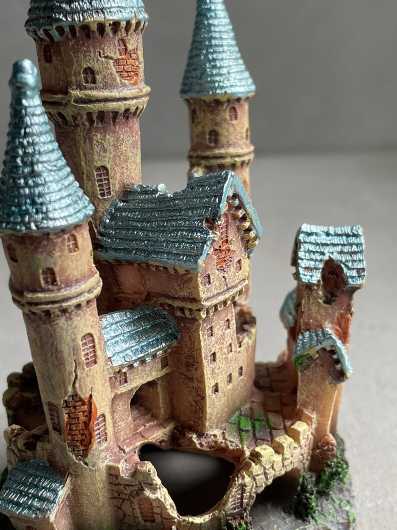 RUINED FAIRY CASTLE Terrarium & Aquarium Decor Resin - Etsy UK